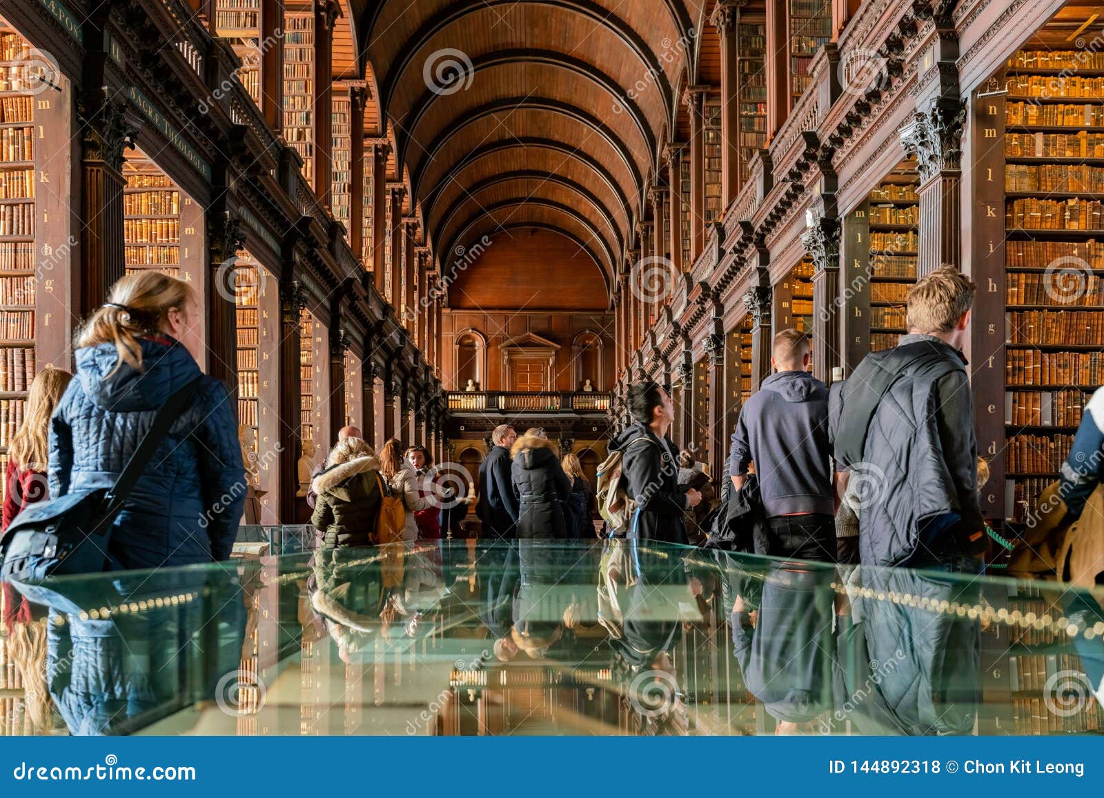 The Famous Interior View of the Book of Kells of Trinity College ...