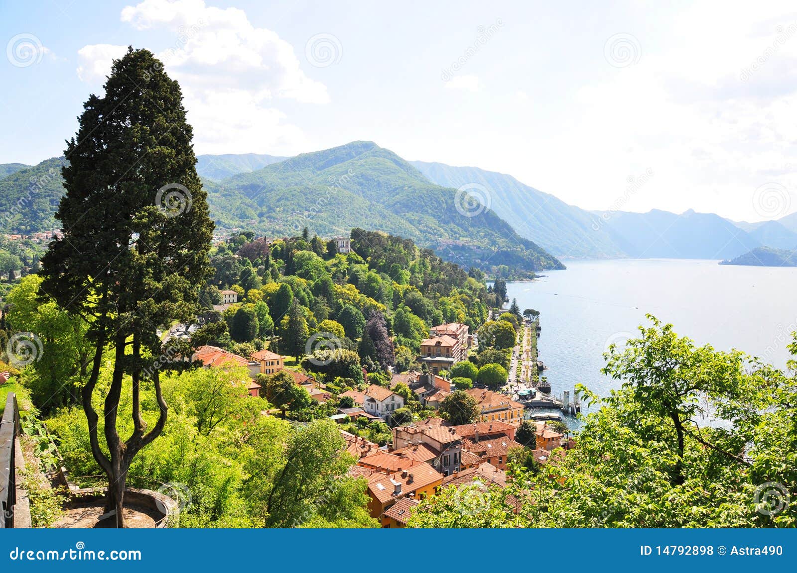 Famous Italian lake Como stock photo. Image of natural - 14792898