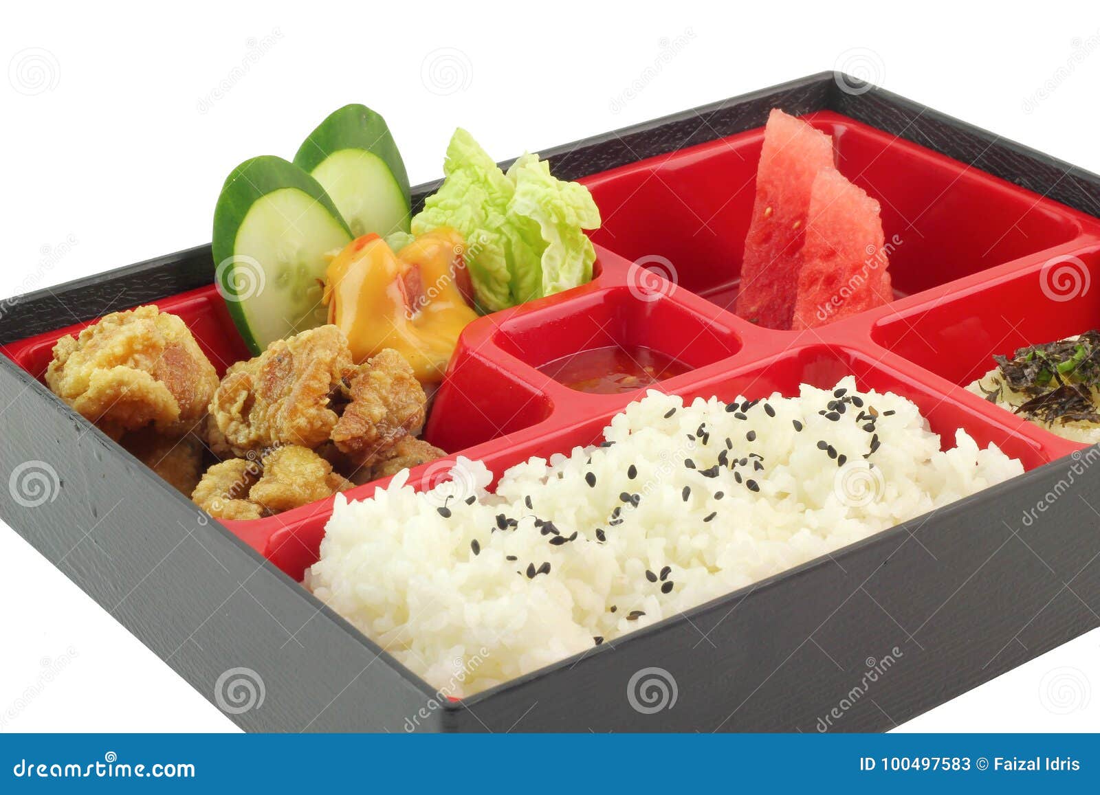 Famous Japanese Bento Box stock image. Image of japanese - 100497583