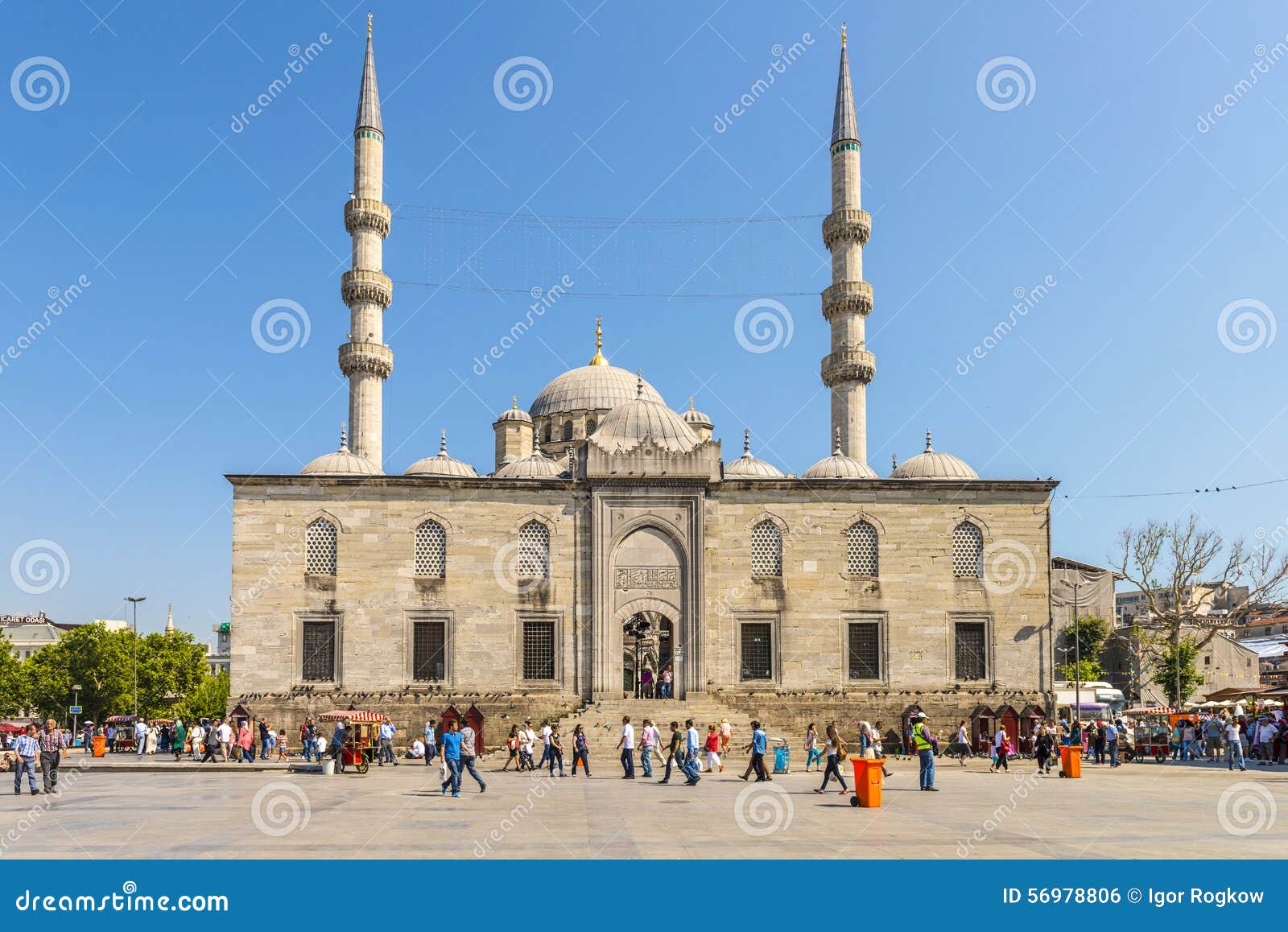 The Famous Laleli Mosque in Istanbul, Editorial Photo - Image of ...