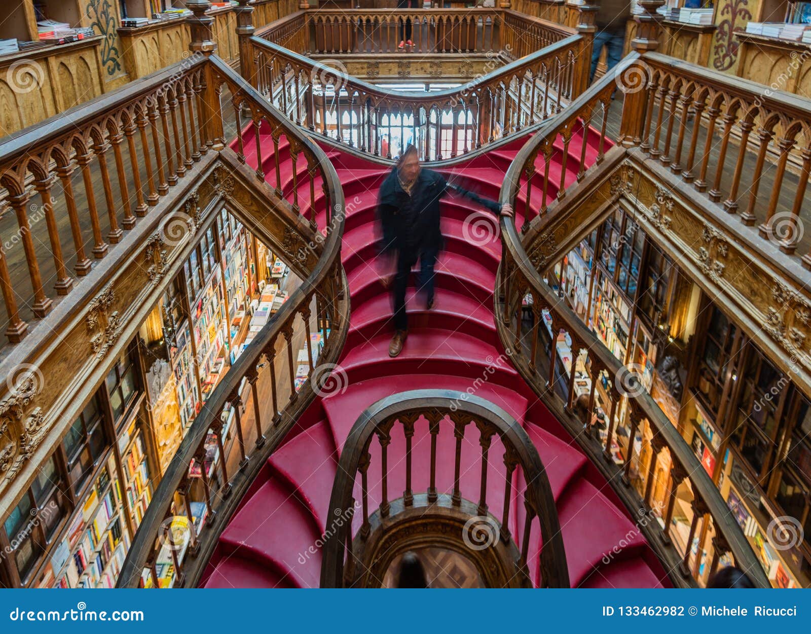 Famous Lello Library in Porto Editorial Photography - Image of oporto ...
