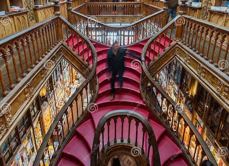 Famous Lello Library in Porto Editorial Photography - Image of oporto ...