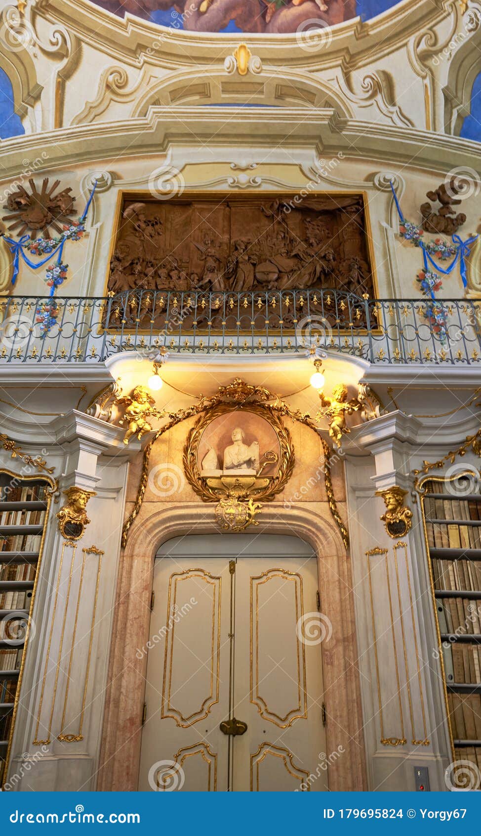 The Famous Library of Admont Abbey Editorial Stock Image - Image of ...
