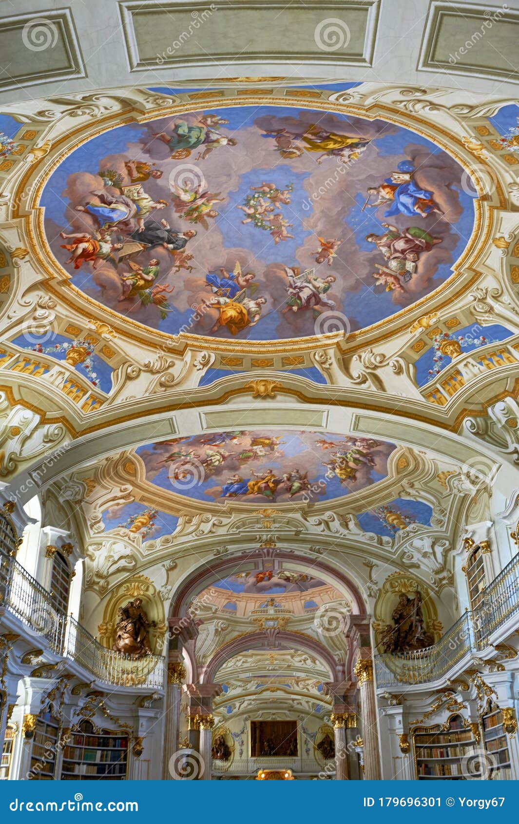 The Famous Library of Admont Abbey Editorial Photo - Image of ...