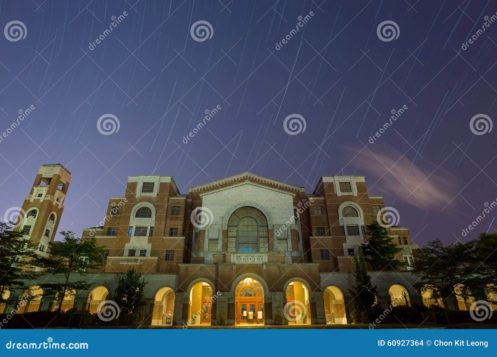 The Famous Library of National Taiwan University at Taipei Stock Photo ...