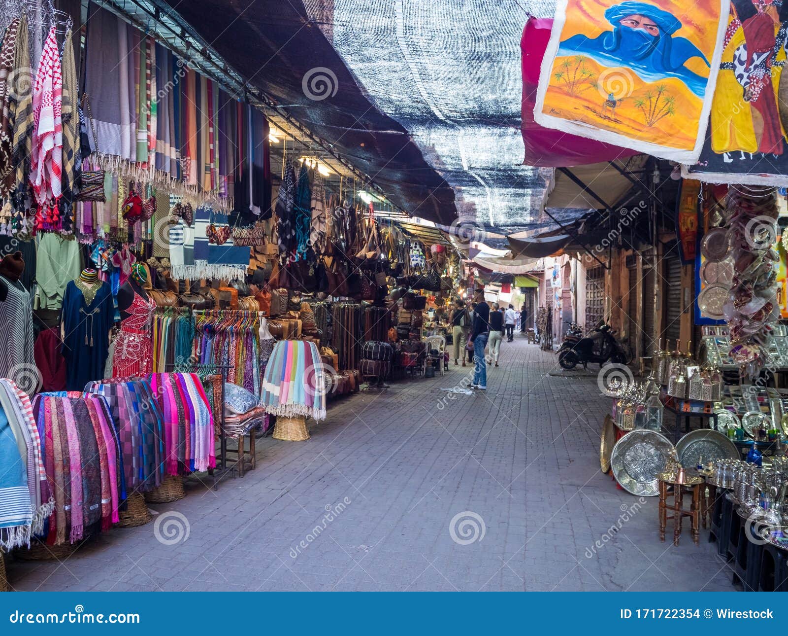The Famous Market in Marrakech in Morrocco Editorial Stock Image ...