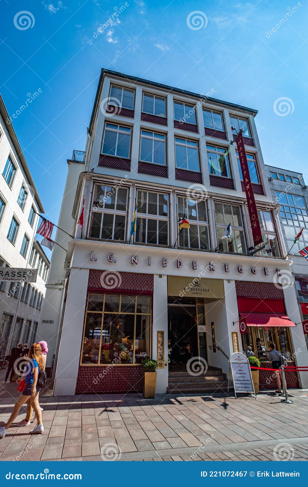 Famous Marzipan from Lubeck Germany - CITY of LUBECK, GERMANY - MAY 10 ...