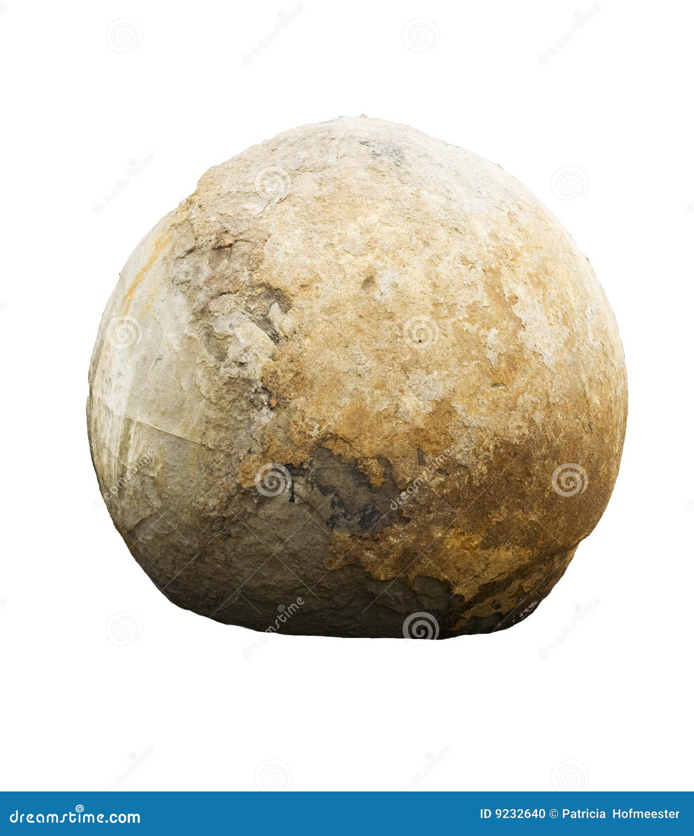 Famous Moeraki Boulder Isolated Stock Photo - Image of isolated, coast ...