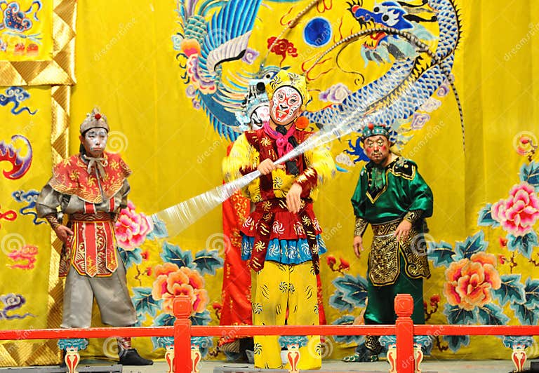 Famous Monkey King Opera Performance Editorial Stock Photo - Image of ...
