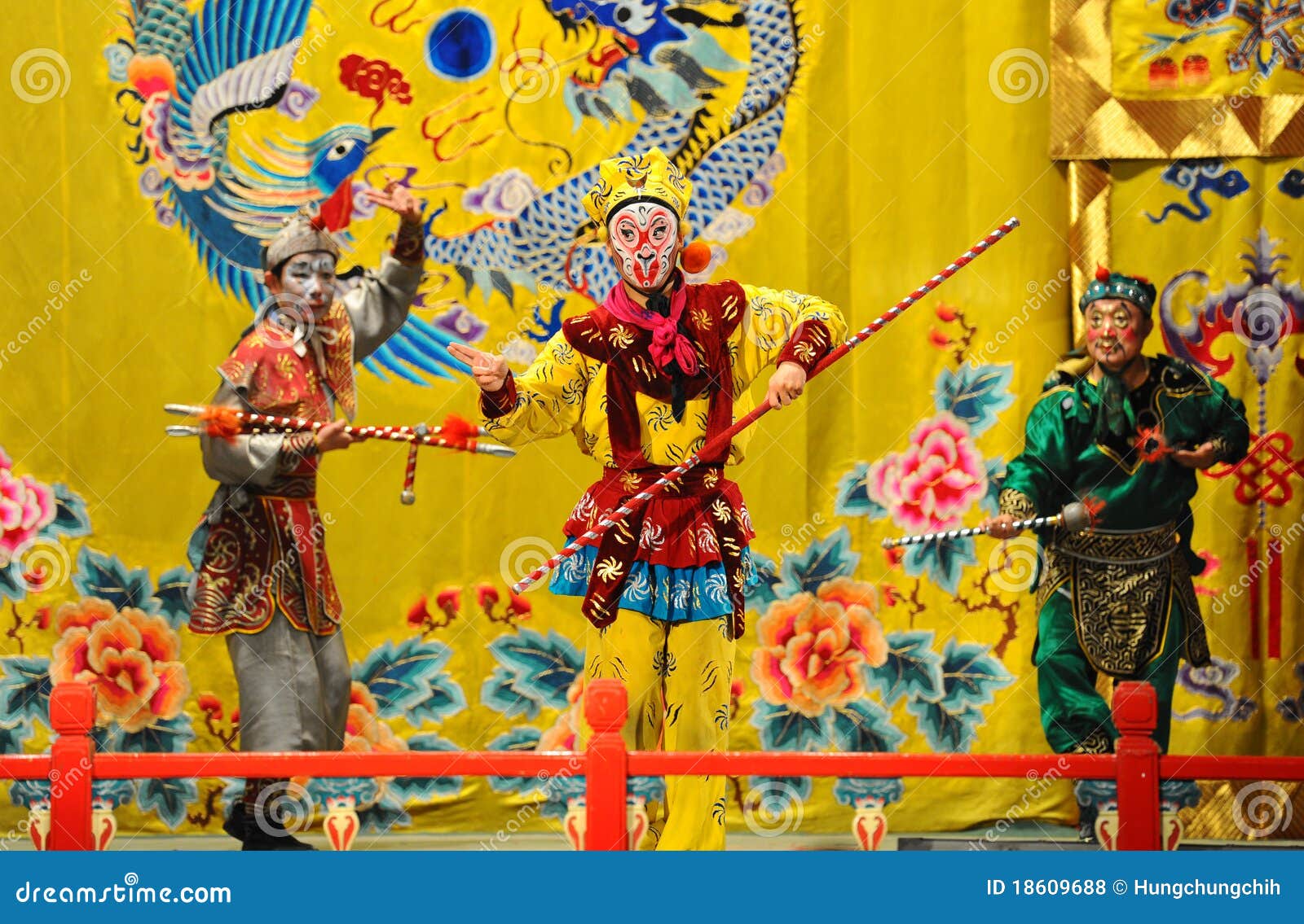 Famous Monkey King Opera Performance Editorial Stock Photo - Image of ...