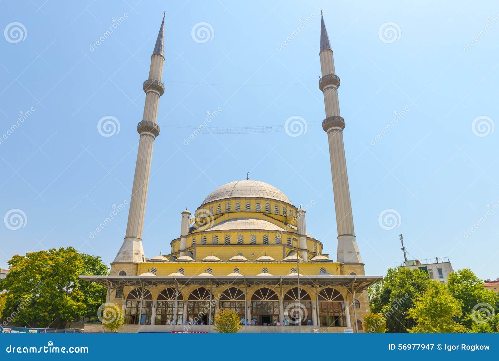 The Famous Mosque in Istanbul, Editorial Photography - Image of ...