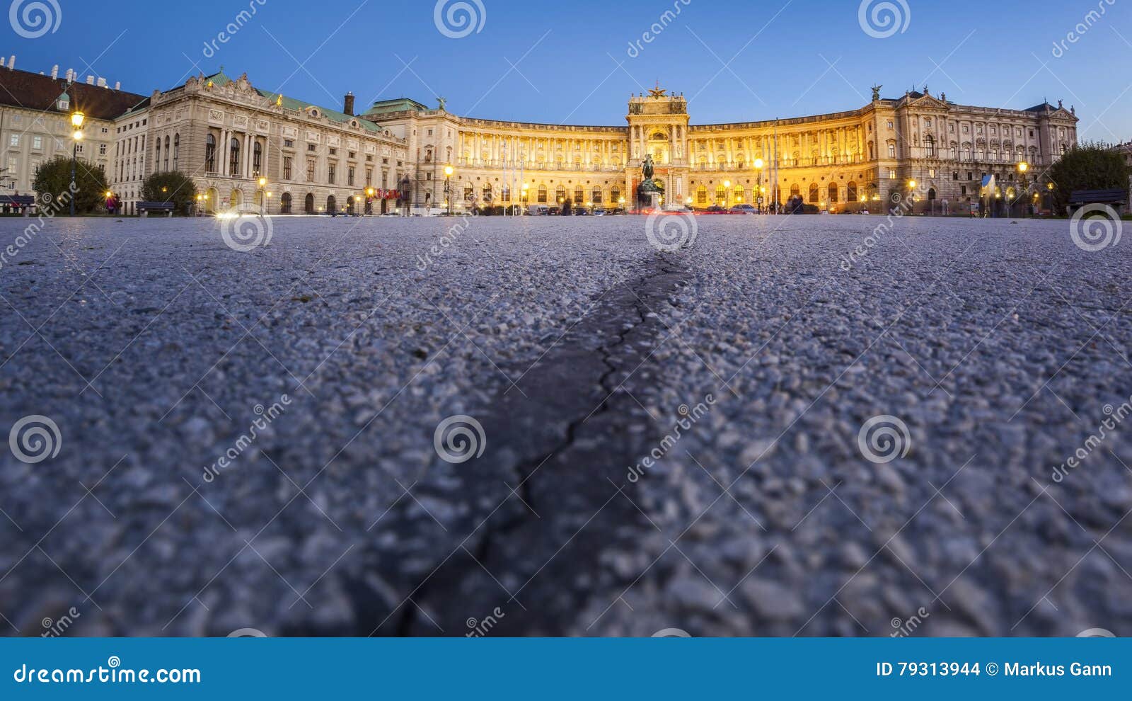 The Famous National Library in Vienna Austria Stock Photo - Image of ...