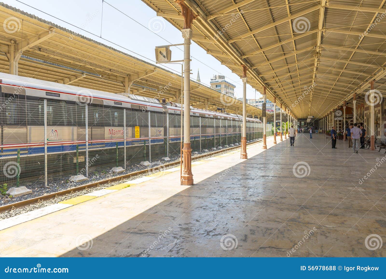 The Famous Orient Express Train Station and in Istanbul Editorial Stock ...