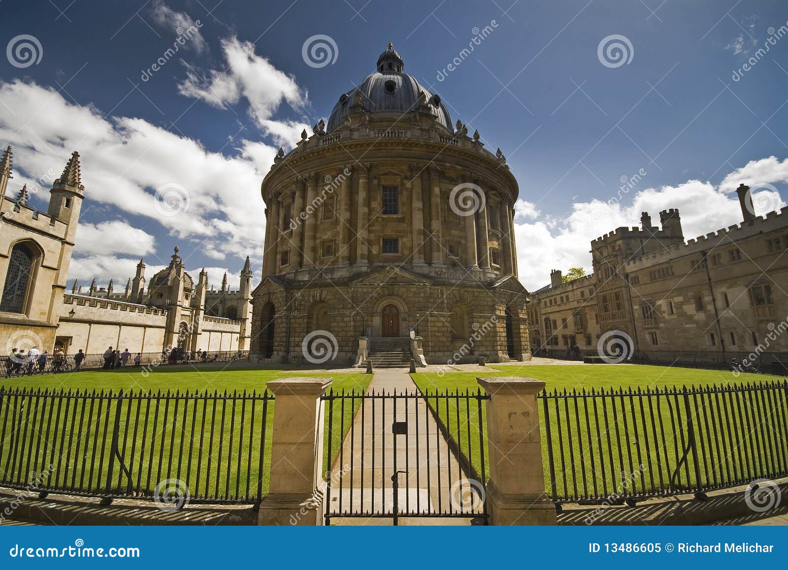 Famous Oxford Radcliffe Camera Stock Image - Image of college, study ...