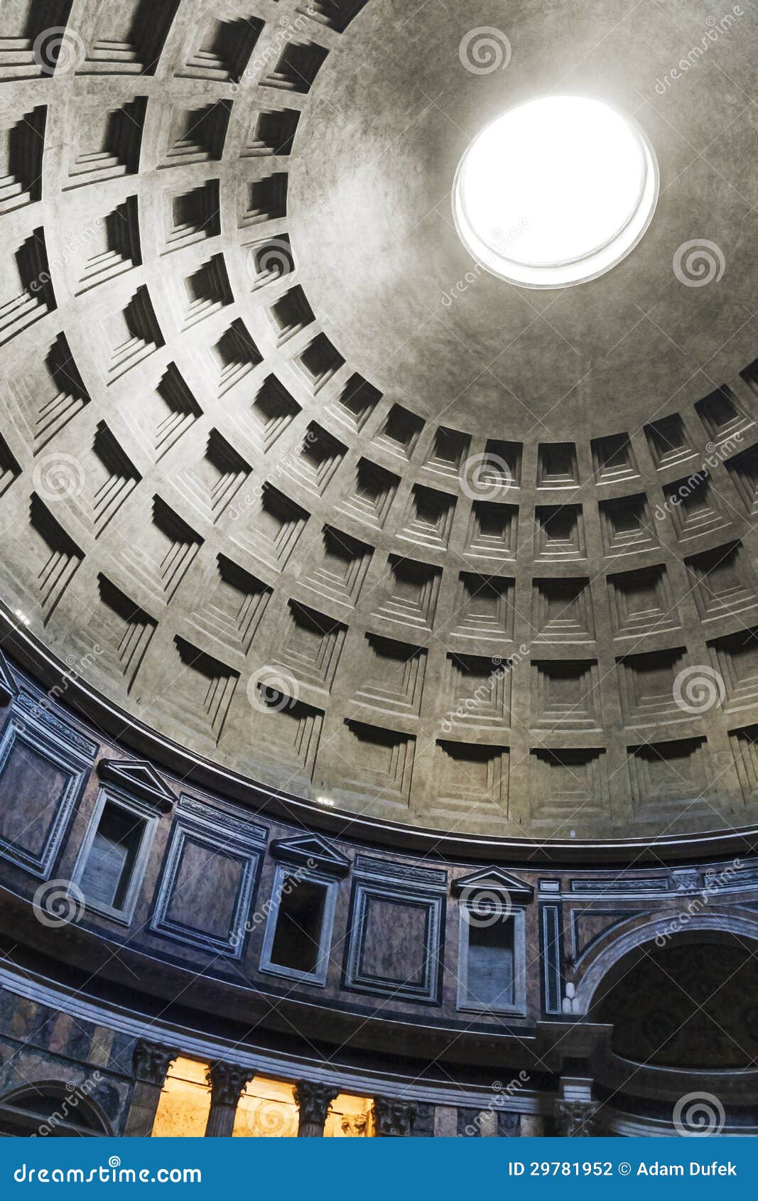 Pantheon in Rome stock photo. Image of building, sphere - 29781952