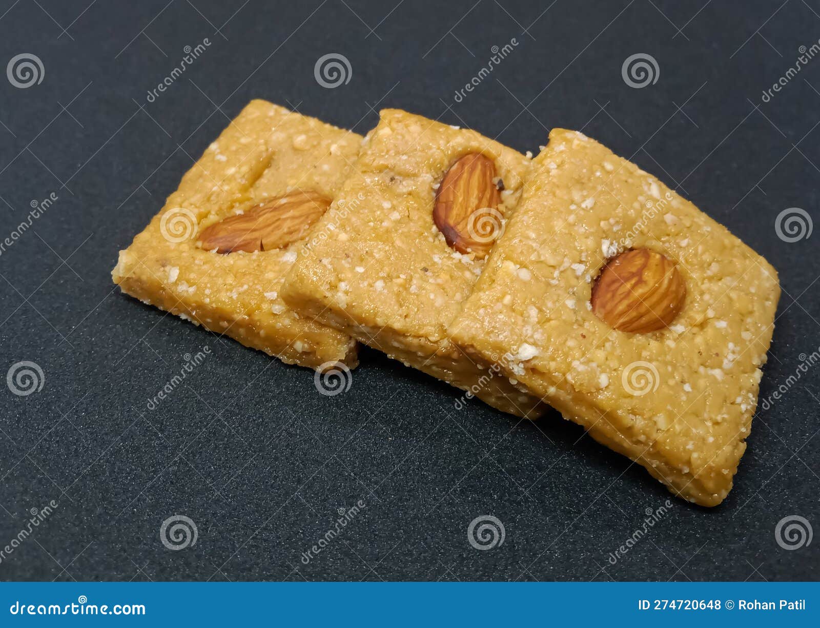 Famous Peanut Chikki from Maharashtra Stock Photo - Image of produce ...