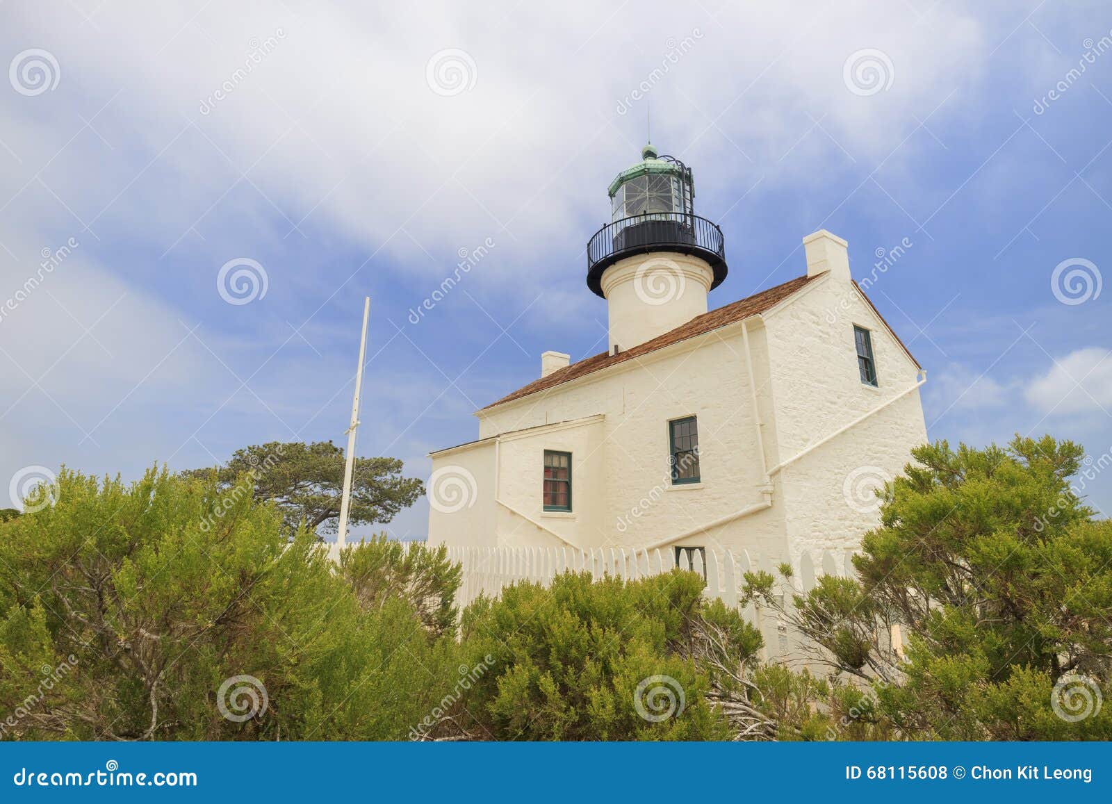 The Famous Point Bonita Lighthouse Stock Photo - Image of light ...
