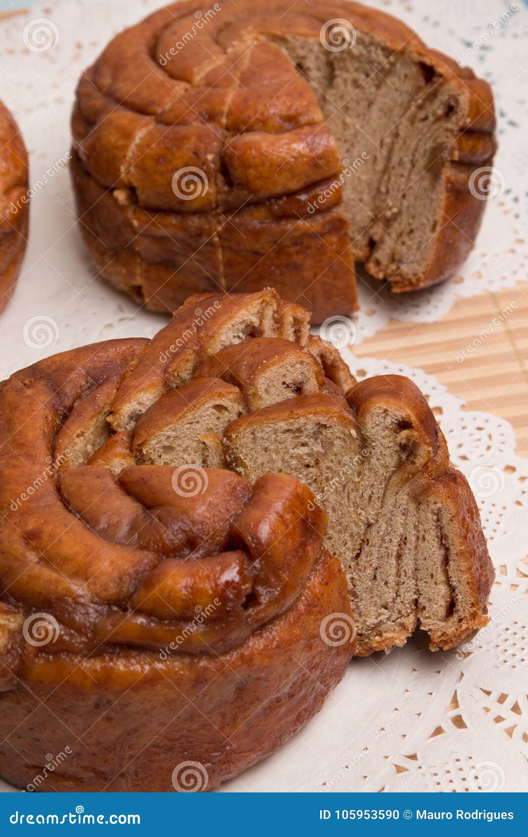 Famous Portuguese Folar Cake Stock Photo - Image of piece, portugal ...