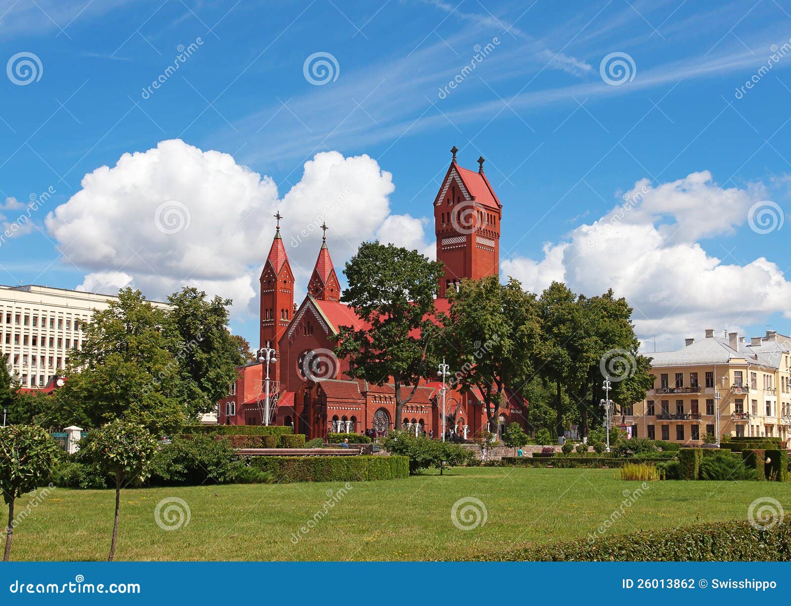 Famous Red Chapel stock photo. Image of building, jesus - 26013862