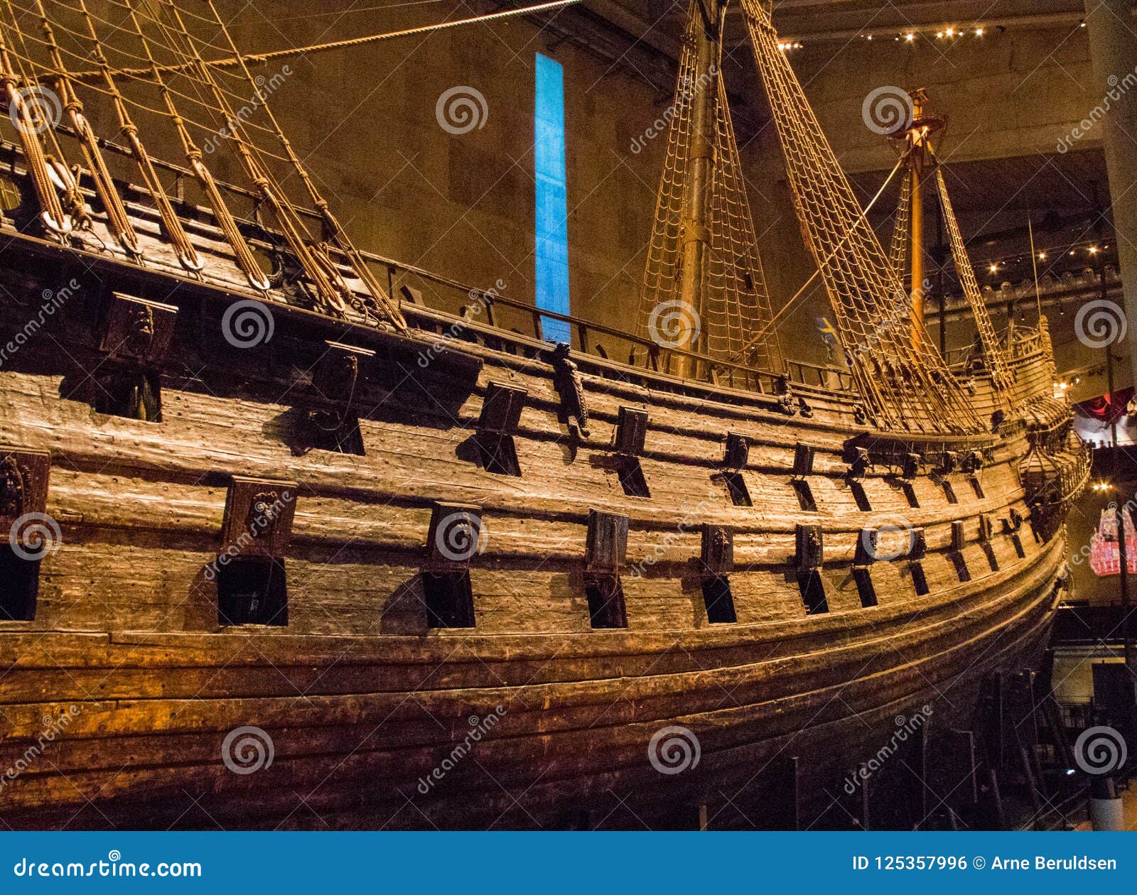 Inside the Vasa Museum editorial photo. Image of swedish - 125357996