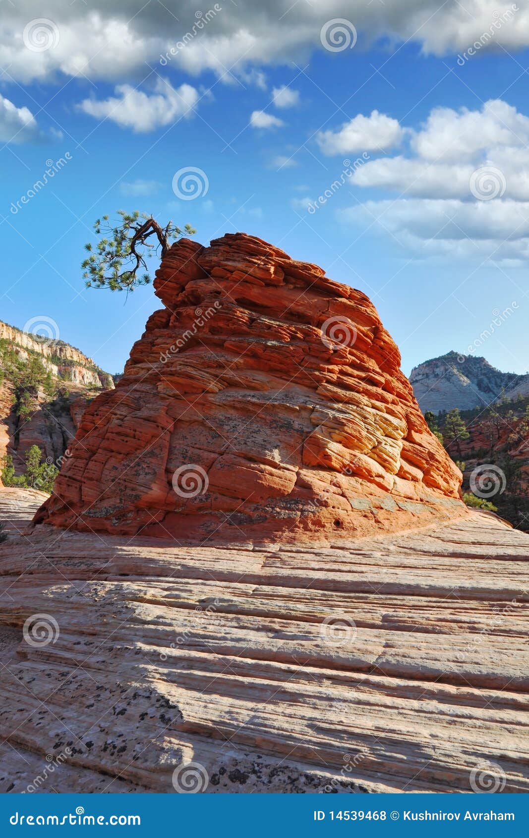 The Famous Rock of Red Sandstone Stock Photo - Image of pattern, area ...