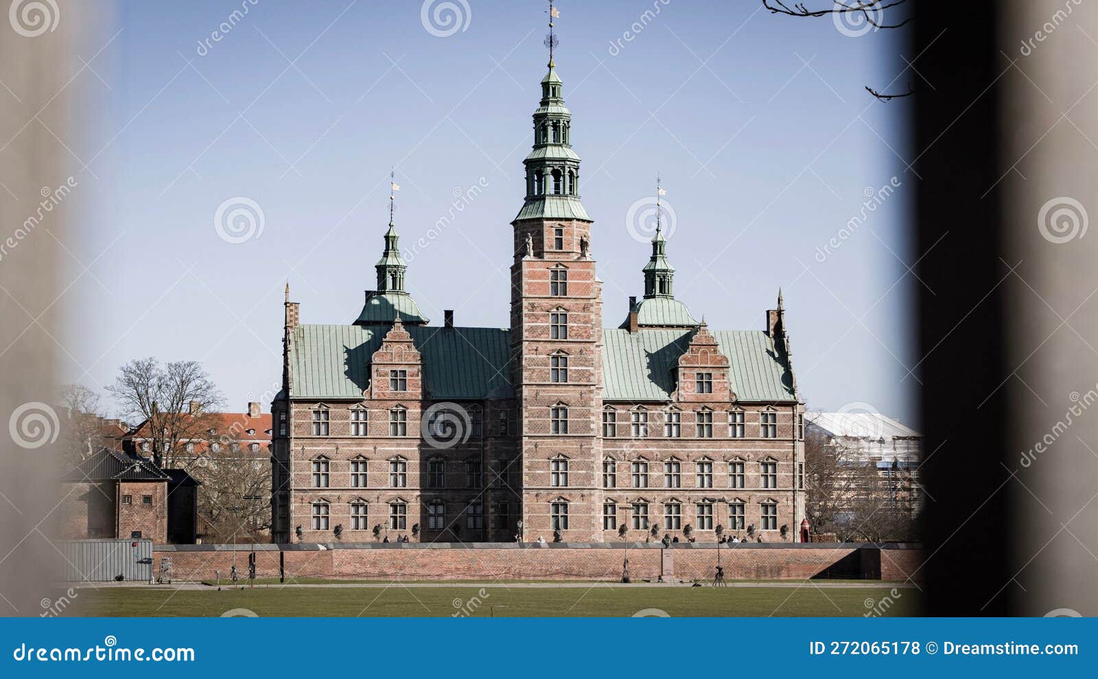 Famous Rosenborg Castle in Copenhagen, Denmark Stock Photo - Image of ...