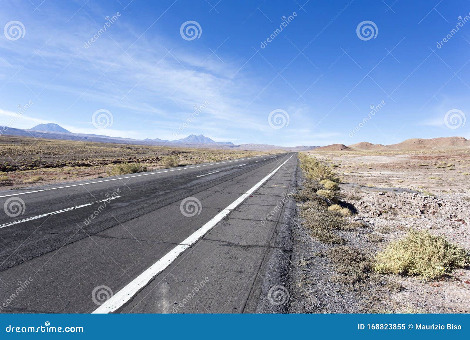 The Famous Route 5 in Chile Stock Image - Image of scape, latino: 168823855