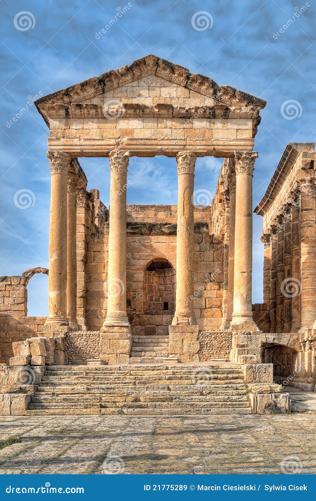 Famous ruins stock image. Image of remains, historic - 21775289