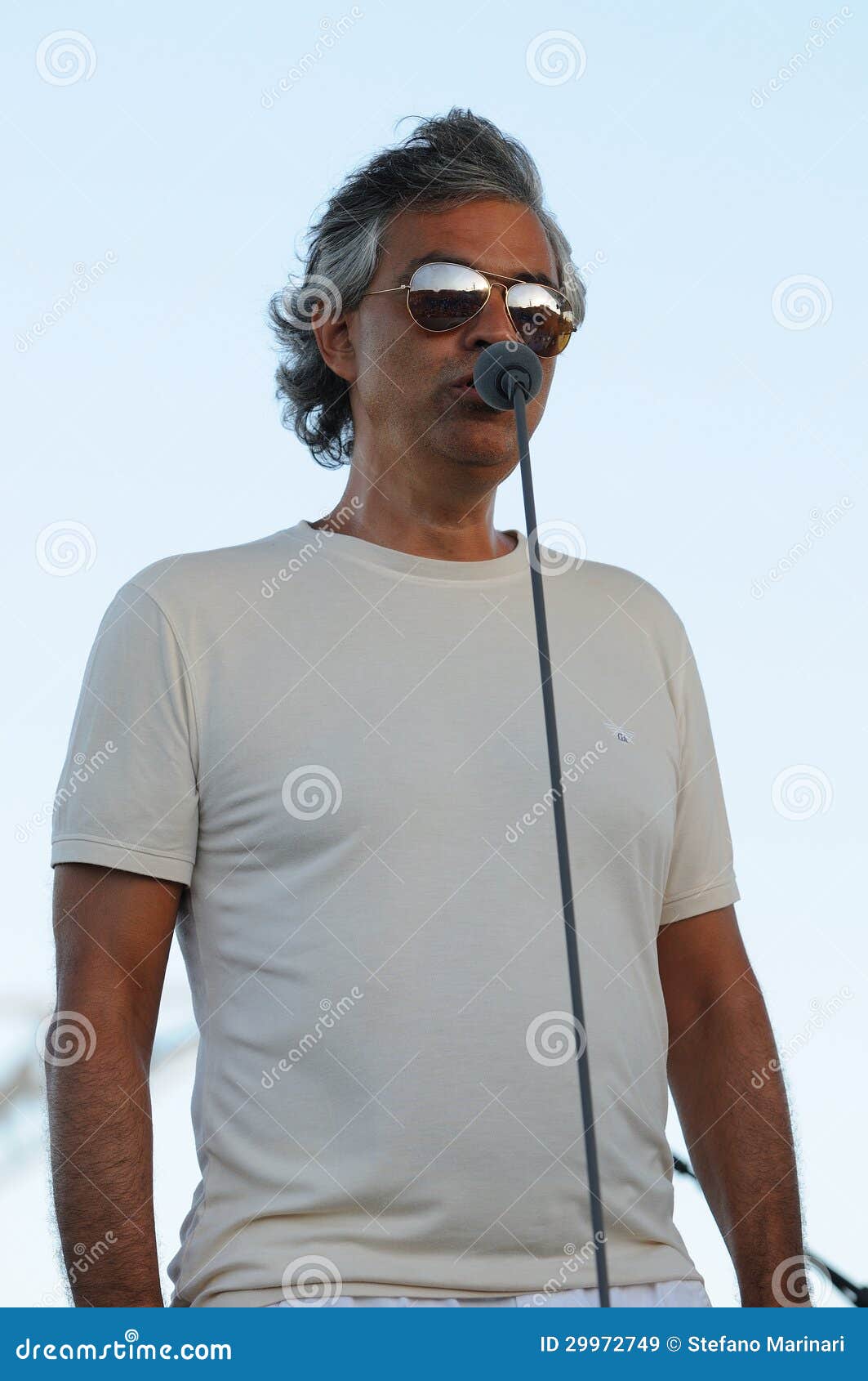 Andrea Bocelli editorial stock image. Image of italy - 29972749