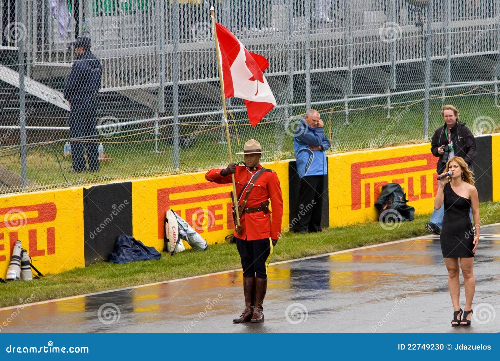 Famous Singer IMA at Montreal Grand Prix Editorial Image - Image of ...