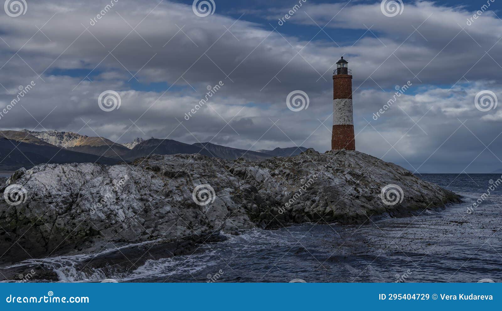 The Famous Southernmost Old Lighthouse at the End of the World. Stock ...