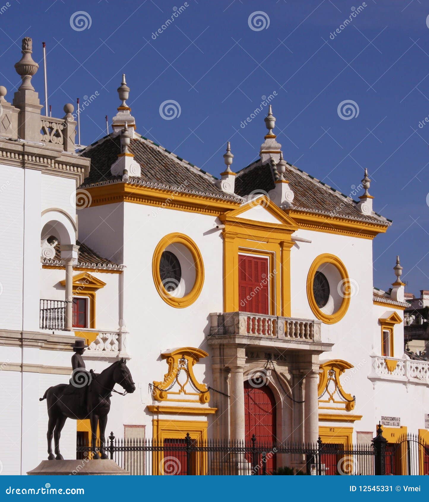 Famous Spanish Bullfight Ring Stock Image - Image of spanish, famous ...