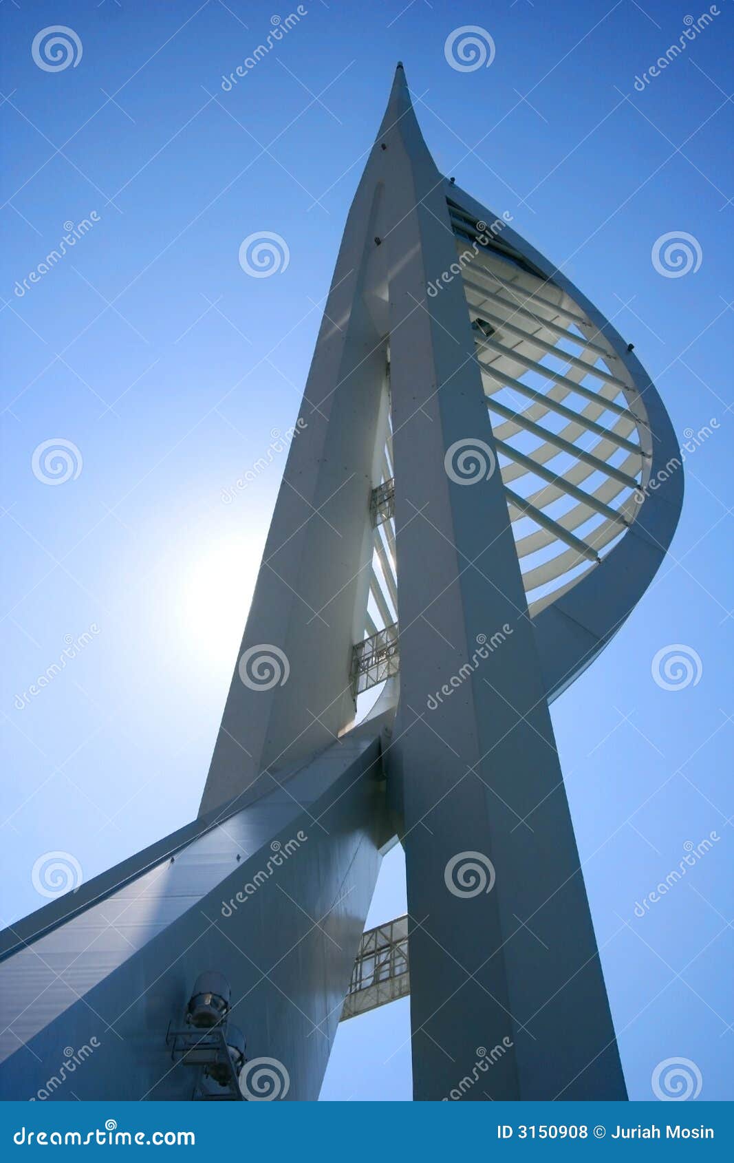 Famous Spinnaker tower editorial stock photo. Image of england - 3150908