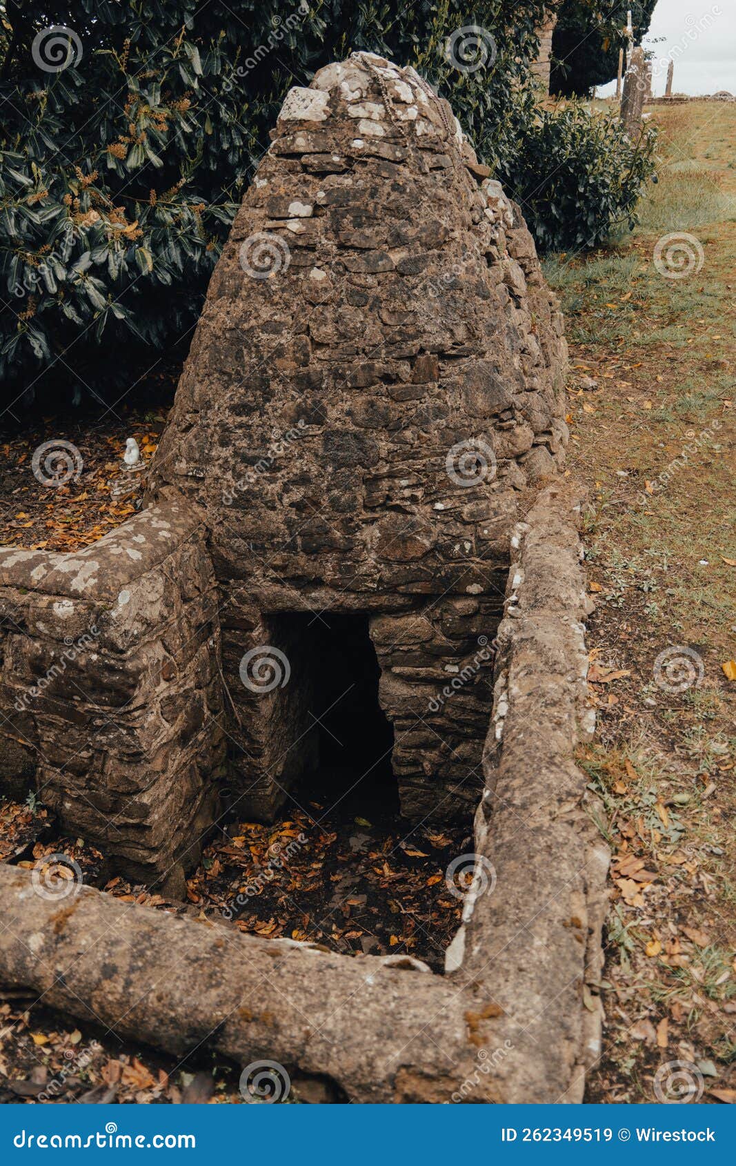 Famous St Brigid S Well in Ireland Stock Image - Image of landmark ...