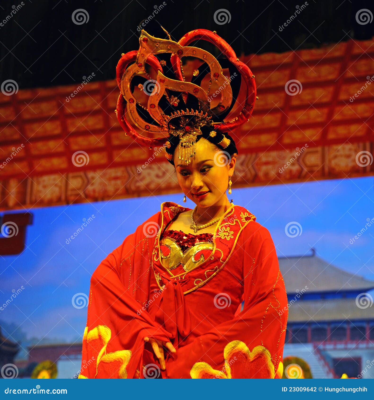 The Famous Tang Dynasty Show Editorial Photography - Image of female ...