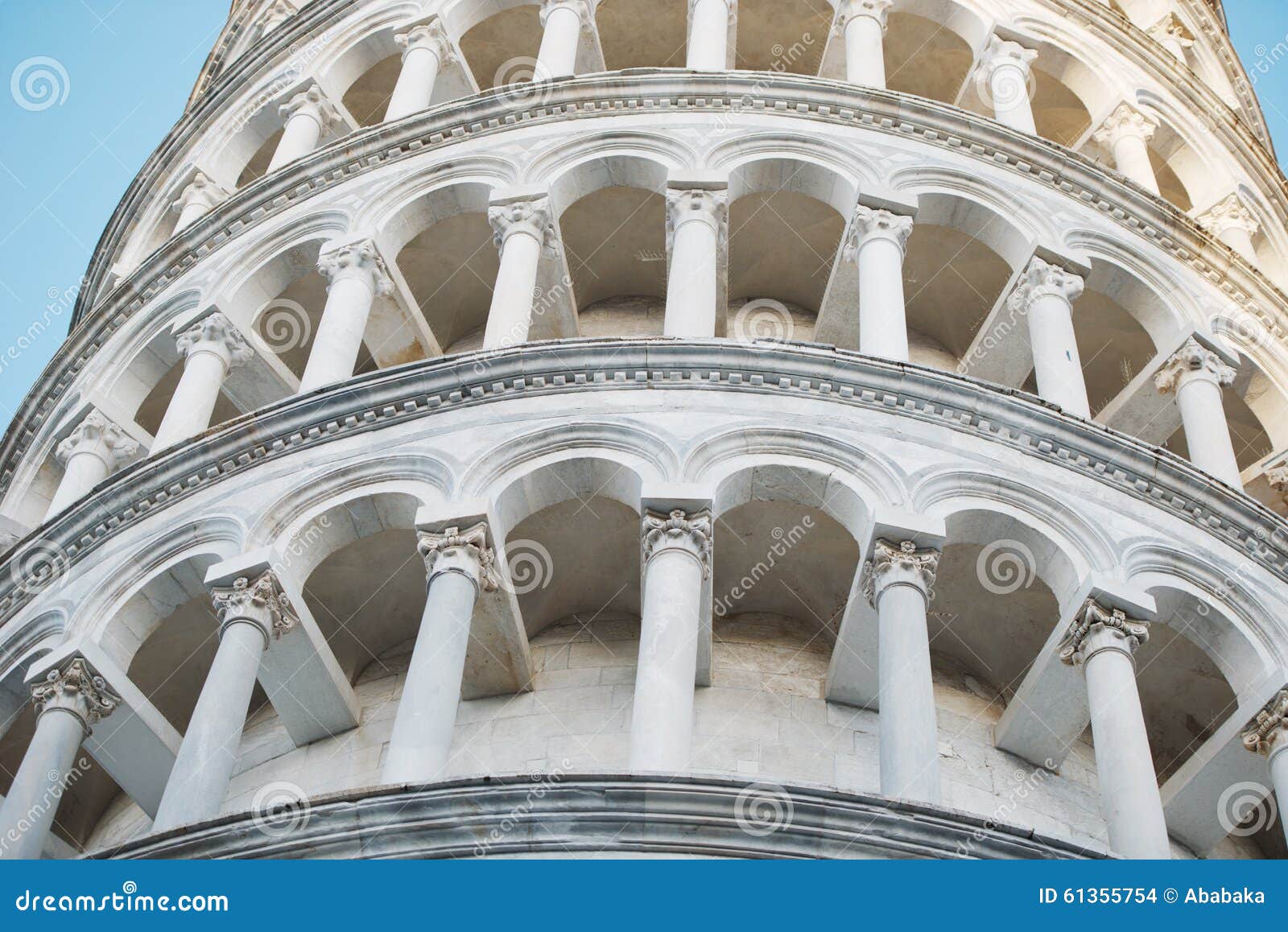 Famous tower in piza Italy stock photo. Image of piza - 61355754