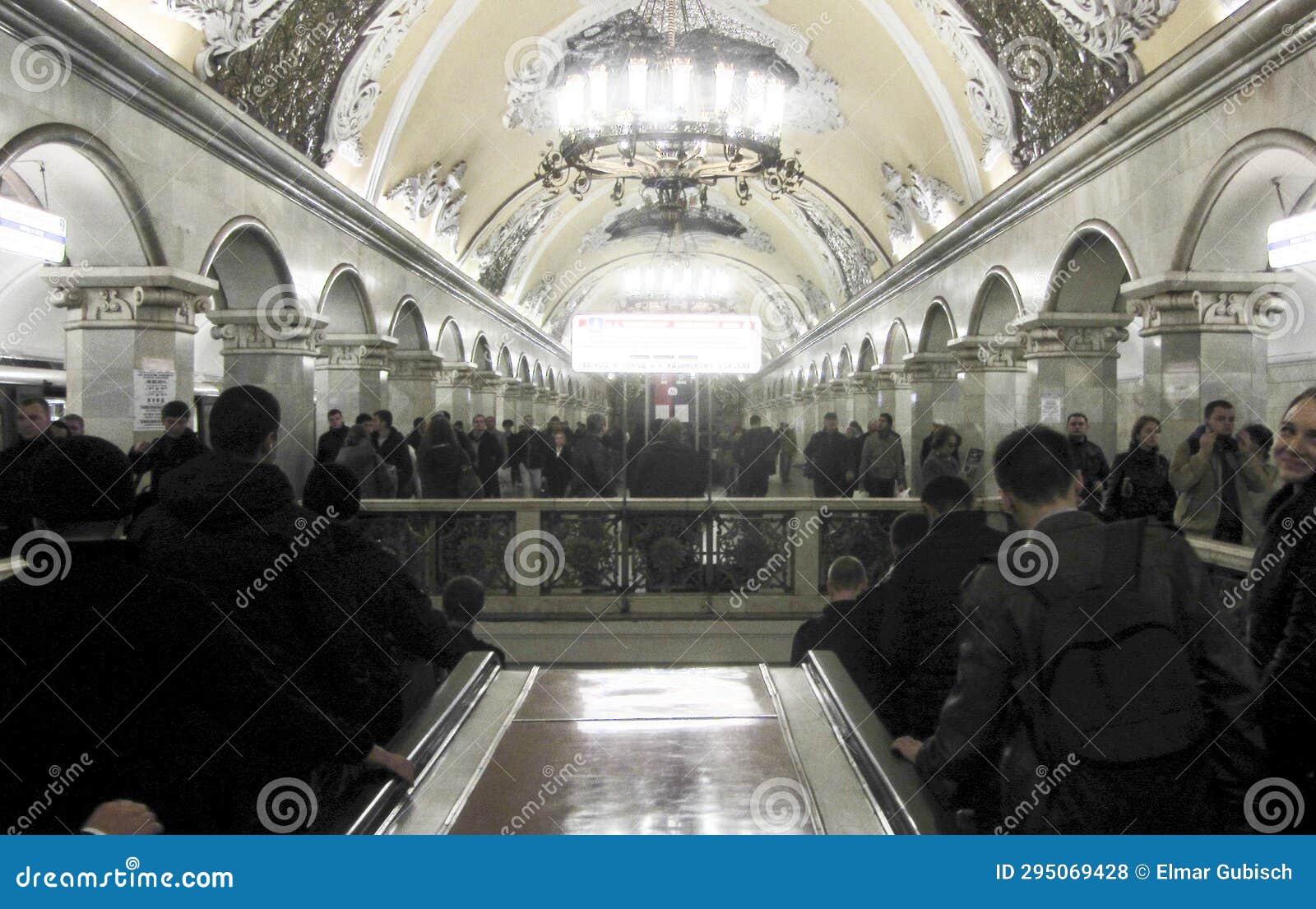 The Famous Underground in Moscow Russia Editorial Stock Photo - Image ...