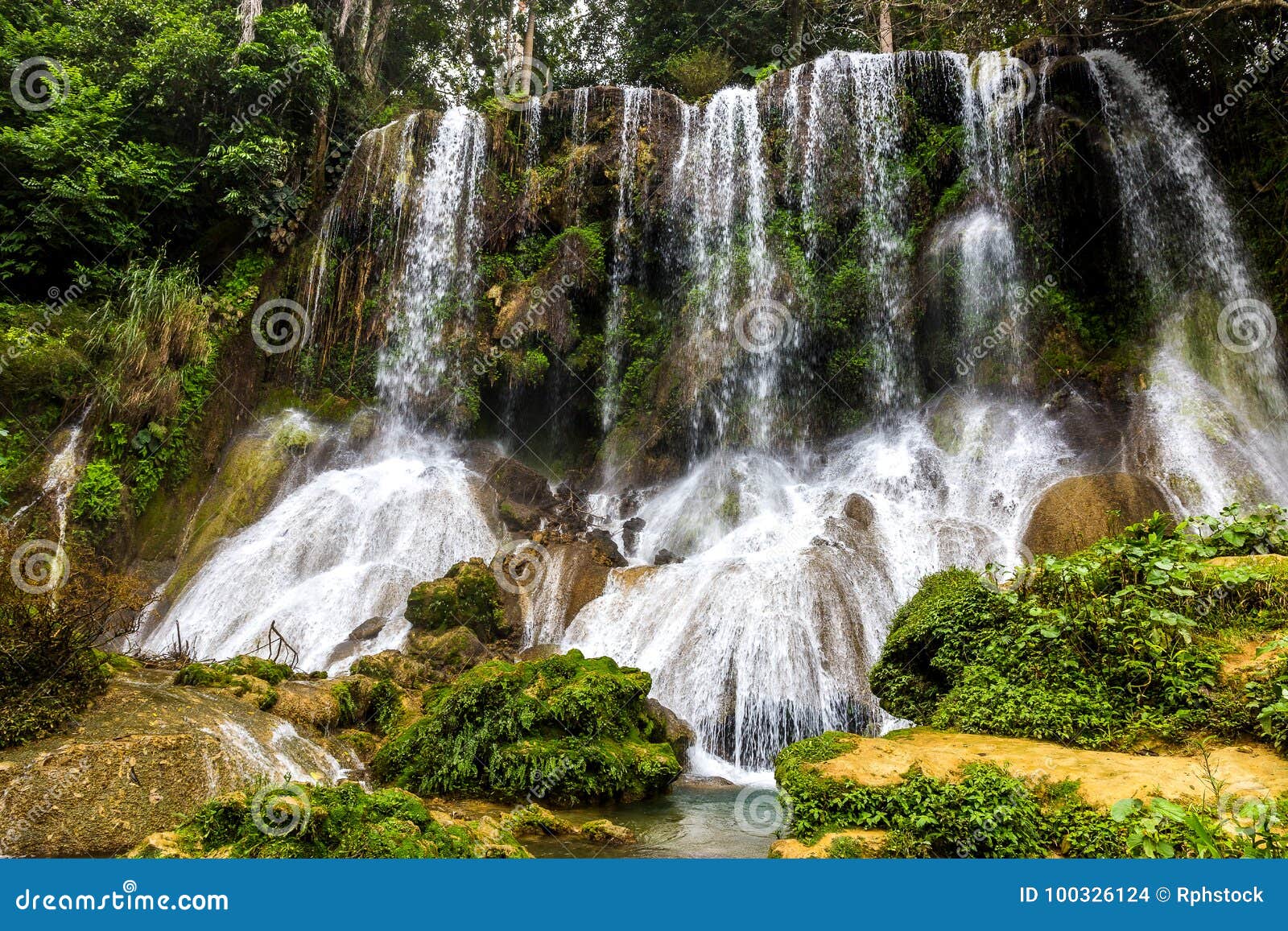 El Nicho Famous Waterfalls Cuba Stock Photos - Free & Royalty-Free ...