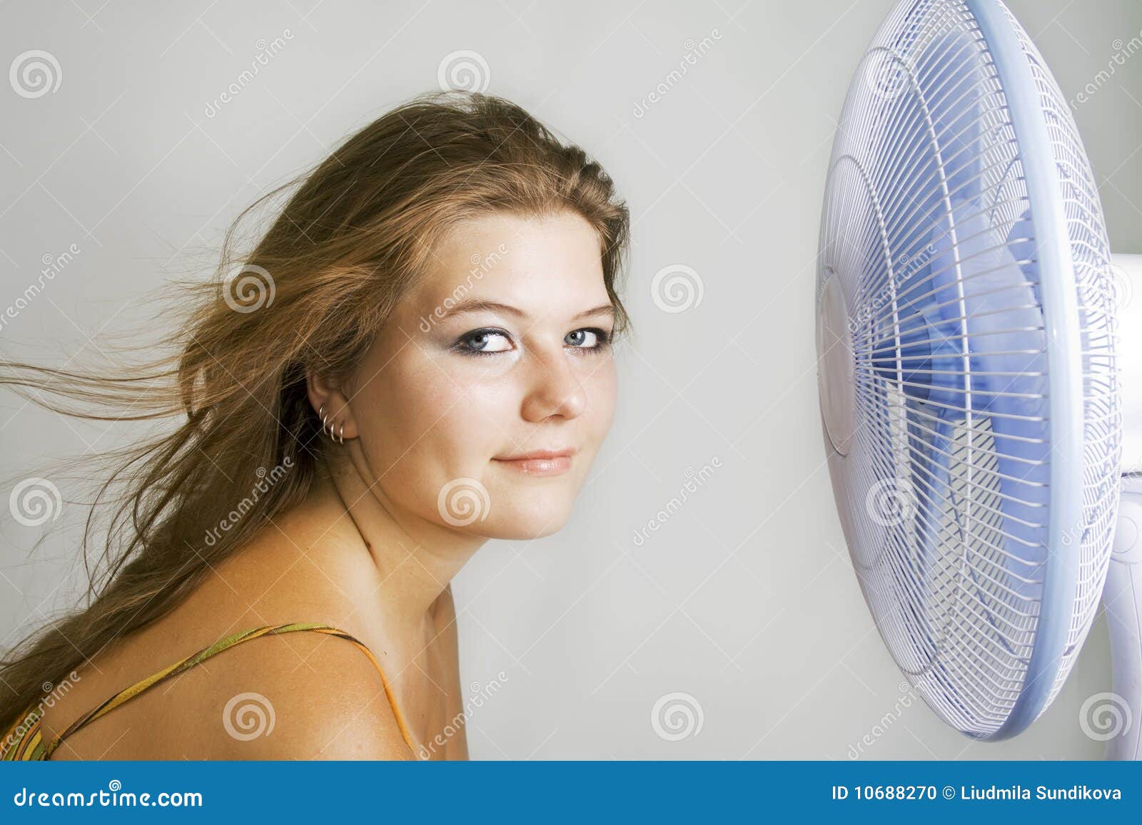 Fan stock photo. Image of electricity, dark, heat, face - 10688270