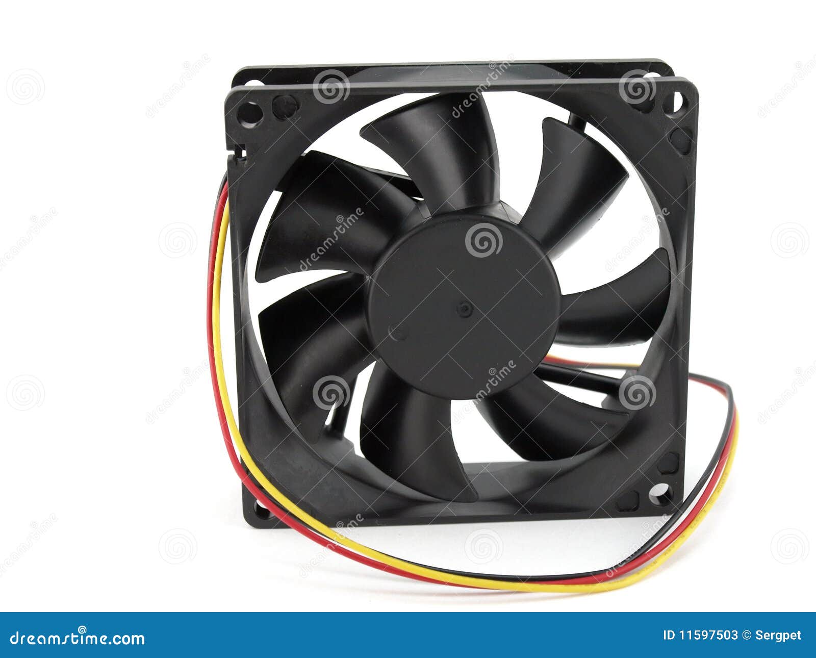 Fan stock image. Image of objects, black, technology - 11597503