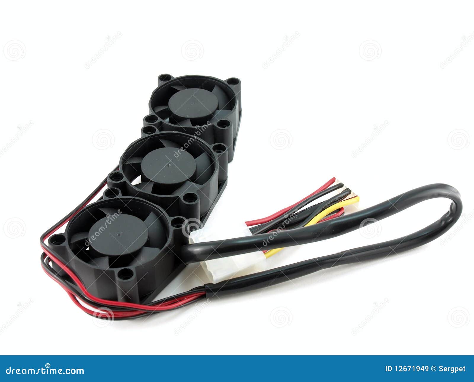 Fan for computer stock image. Image of black, cooling - 12671949
