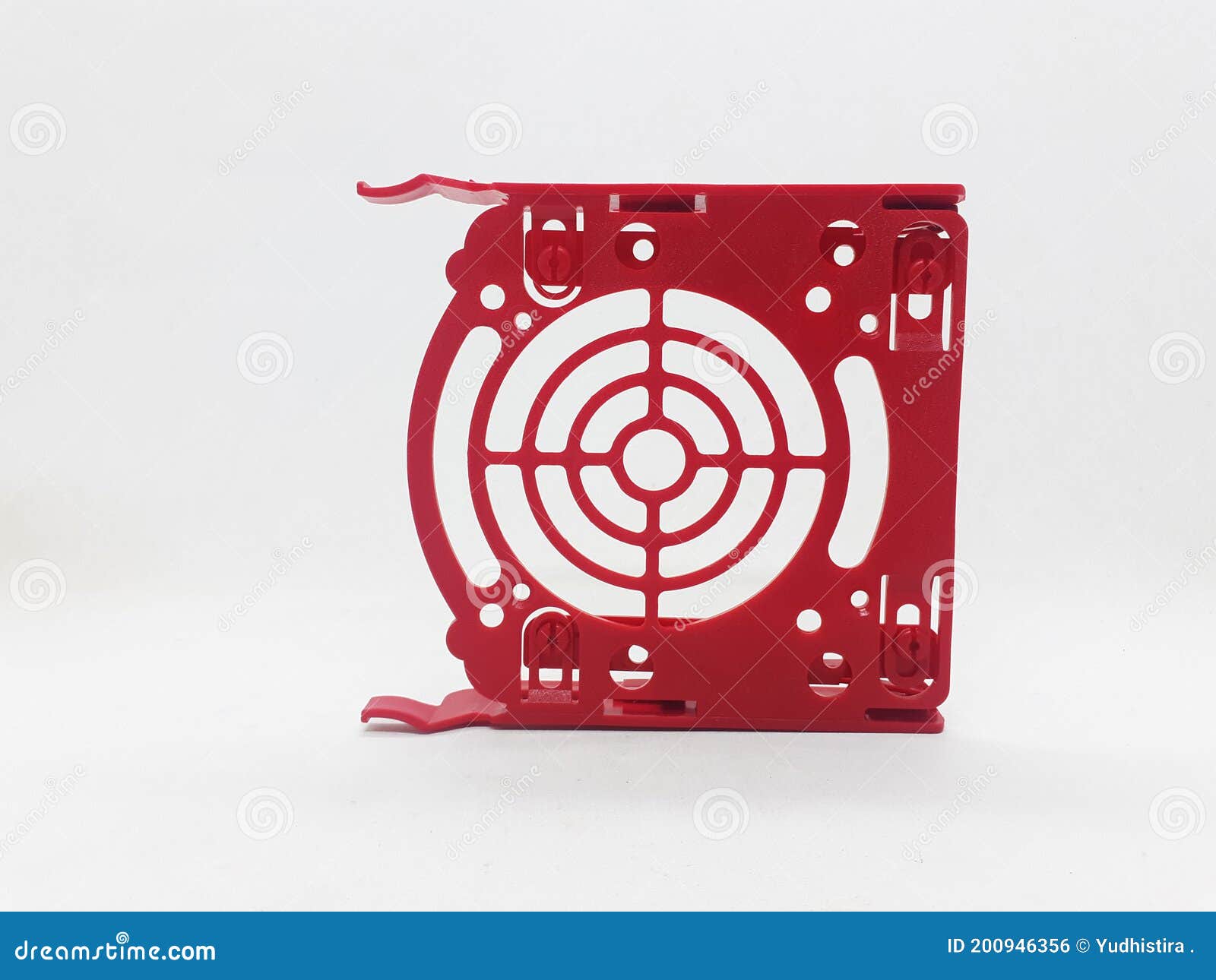 Fan and Fan Holder in the Shape of Target To Cool Down Electronics and ...