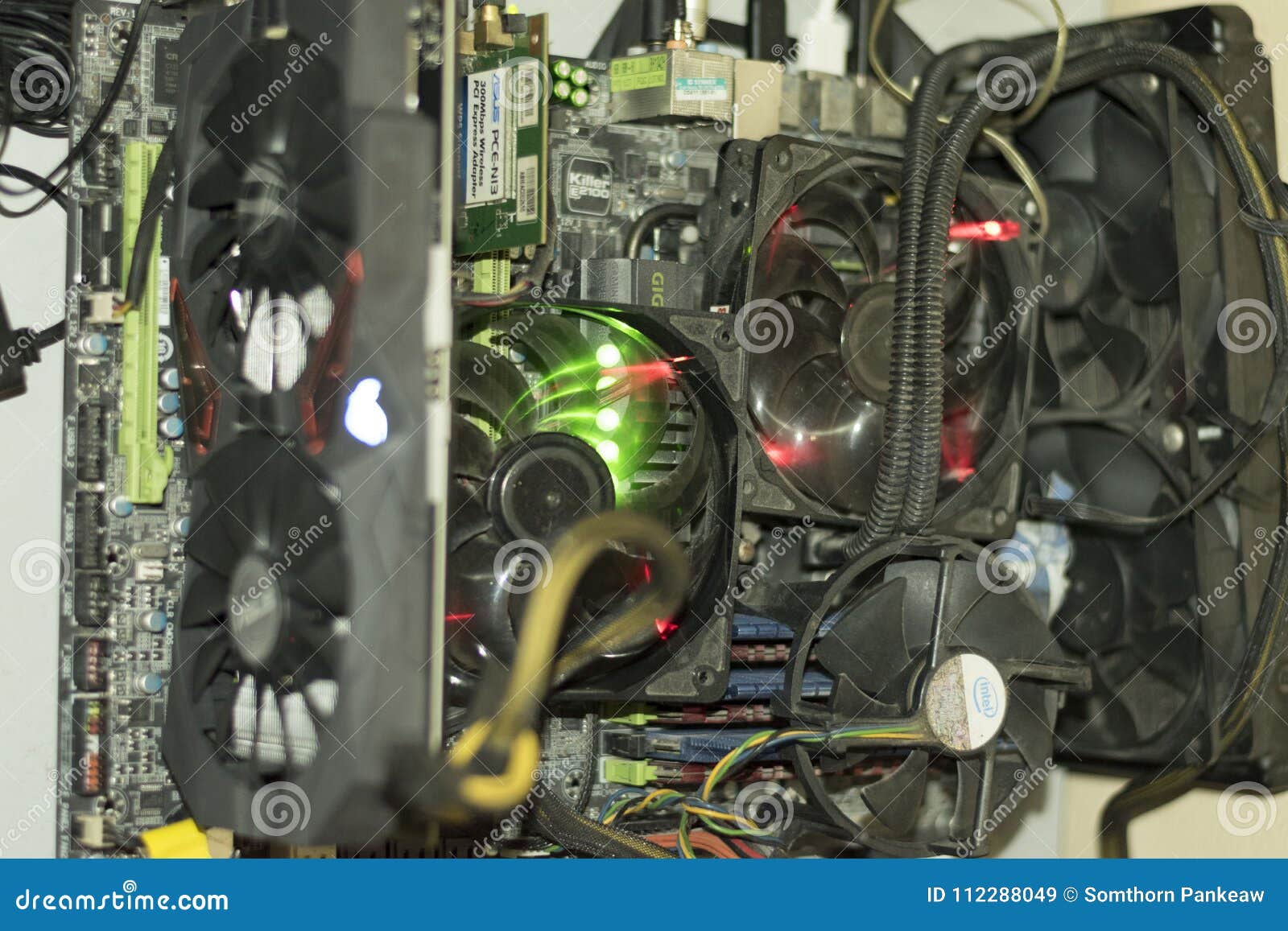 Fan, Graphics Card Editorial Photo | CartoonDealer.com #112288049