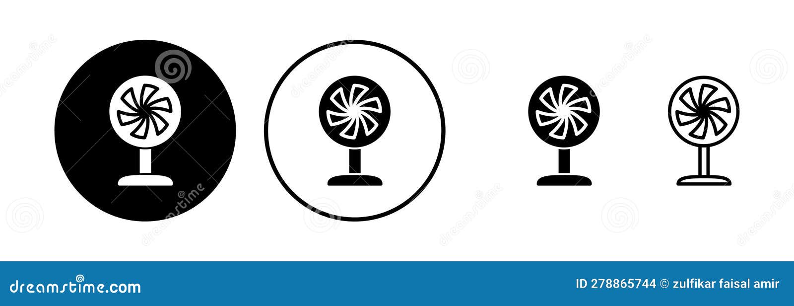 Fan Icon . Blower Icon. Propeller. Ceiling Stock Vector - Illustration ...