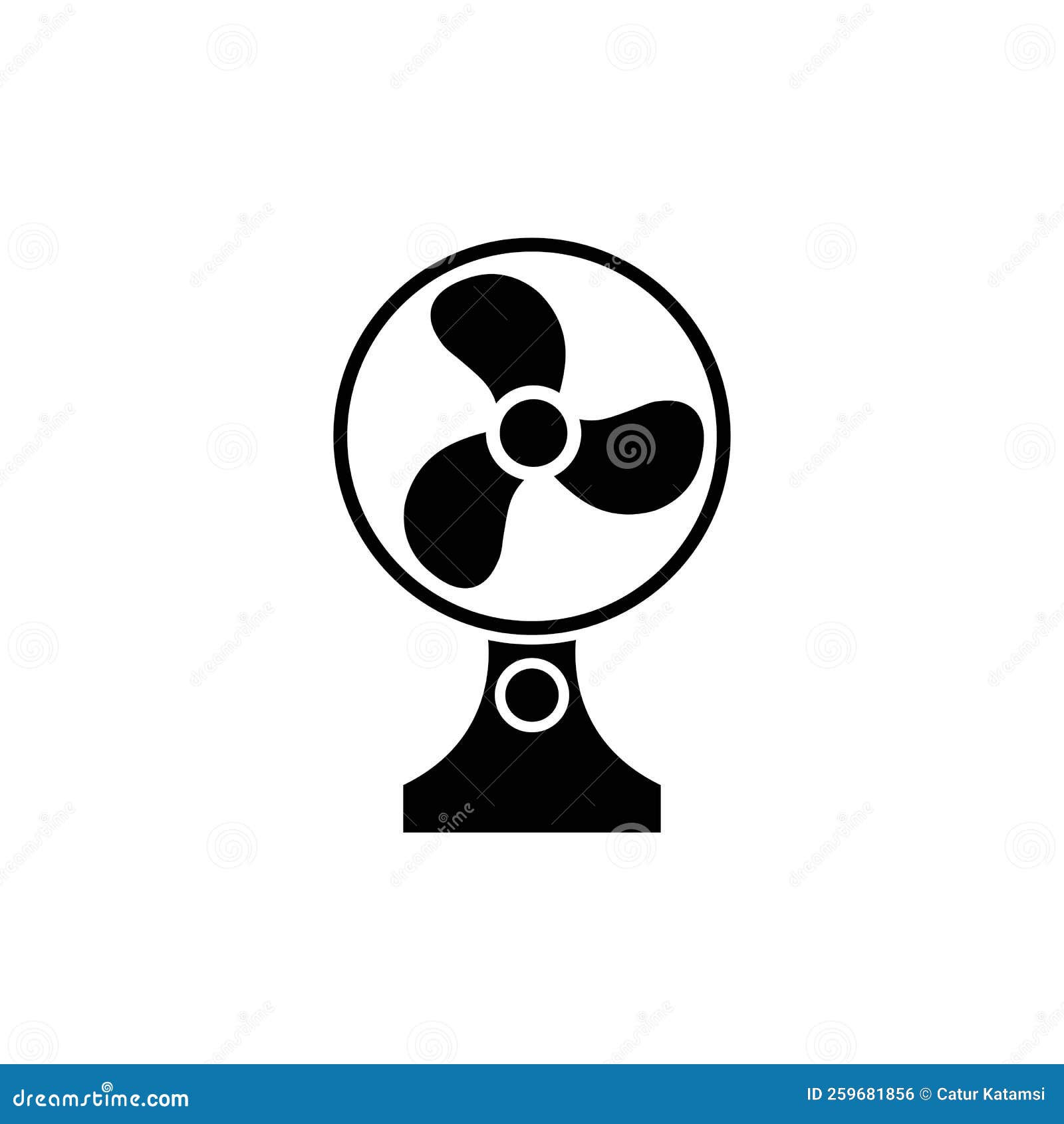 Fan icon logo vector stock illustration. Illustration of ventilator ...