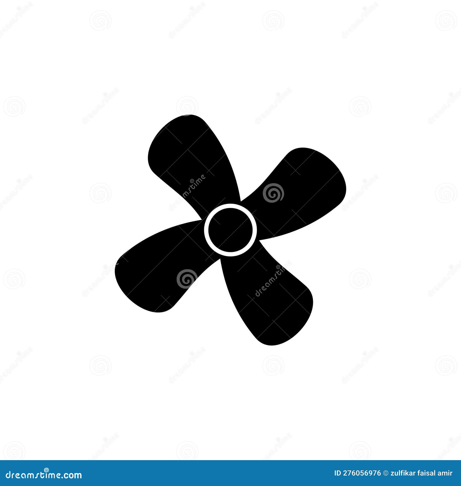 Fan Icon . Blower Icon. Propeller. Ceiling Stock Vector - Illustration ...