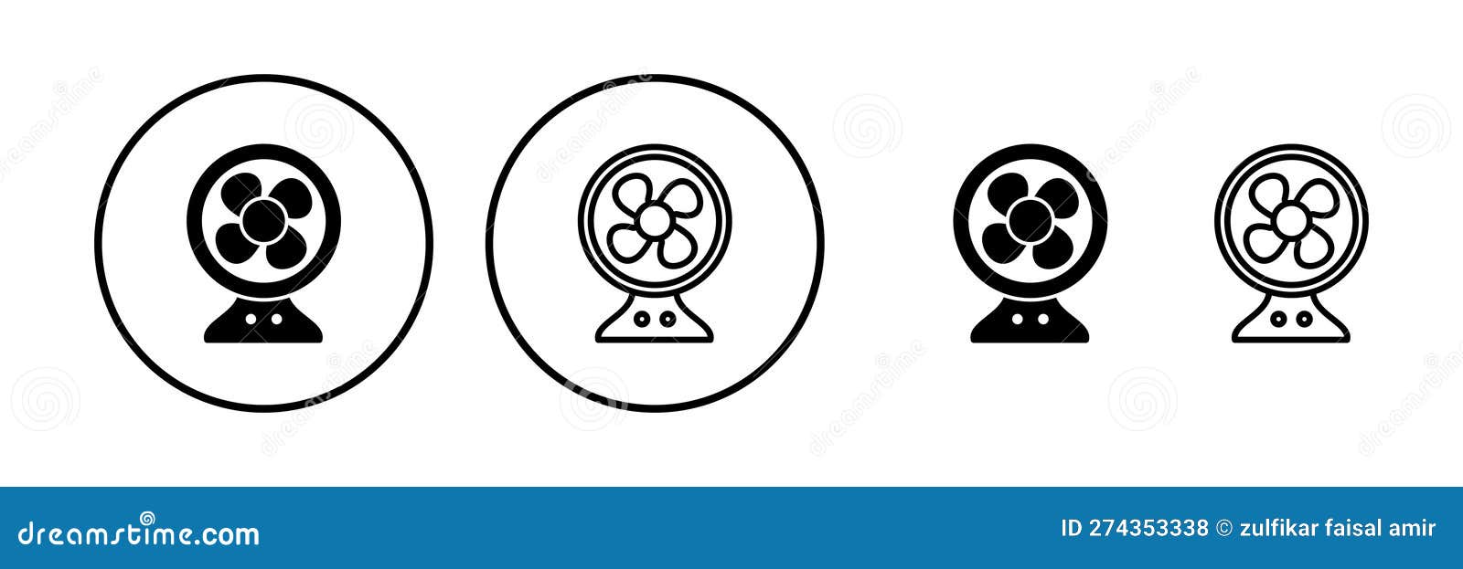 Fan Icon . Blower Icon. Propeller. Ceiling Stock Vector - Illustration ...