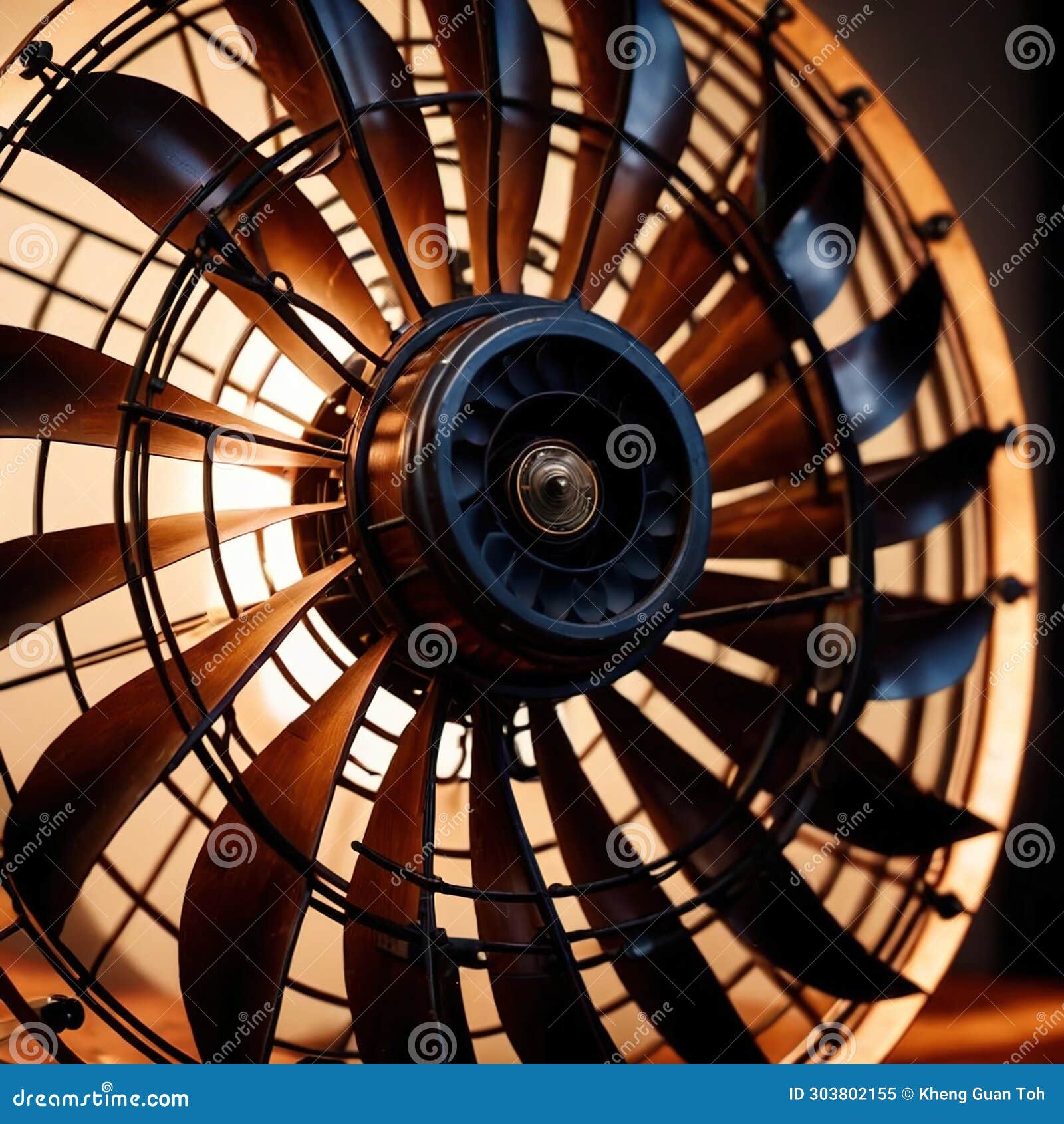 Fan , Mechanical Device To Create Wind and Ventilation Stock ...