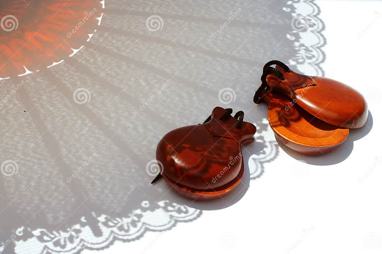 Fan shadow stock photo. Image of castanets, shadow, sound - 745212