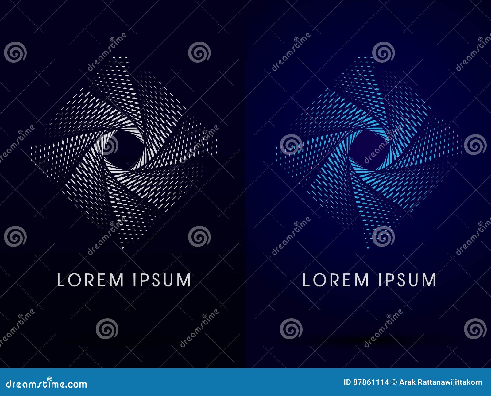 Fan spin logo stock vector. Illustration of shadow, graffiti - 87861114